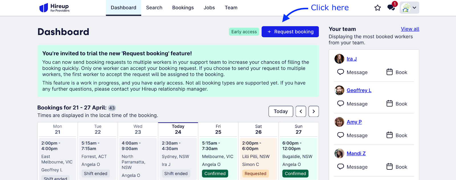 Booking Requests: A New Way to Schedule Support (for Clients) – Hireup Help Centre