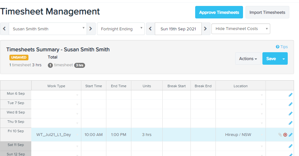 Information about Timesheets and Hours Worked – Hireup Help Centre